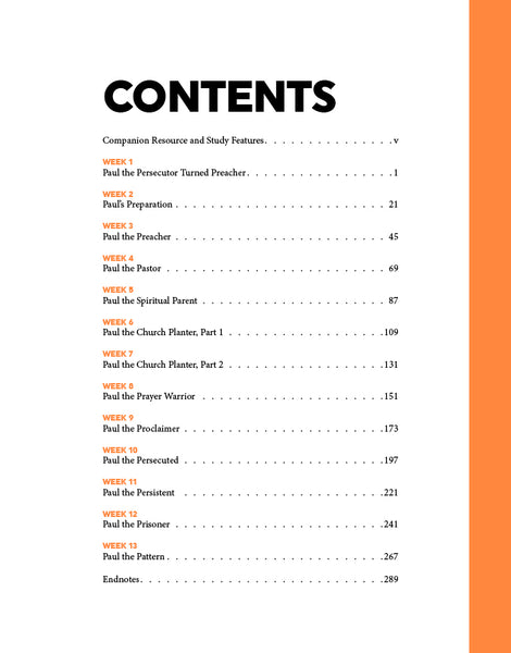 Paul: One Who Followed Christ Leader Guide – Striving Together Publications