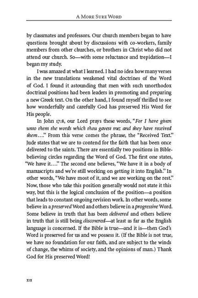 A More Sure Word – Striving Together Publications