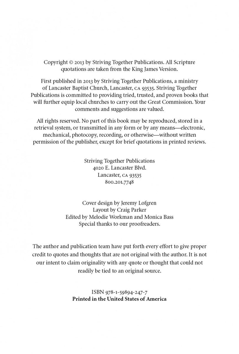 Galatians Expanded Outlines: No Turning Back – Striving Together ...