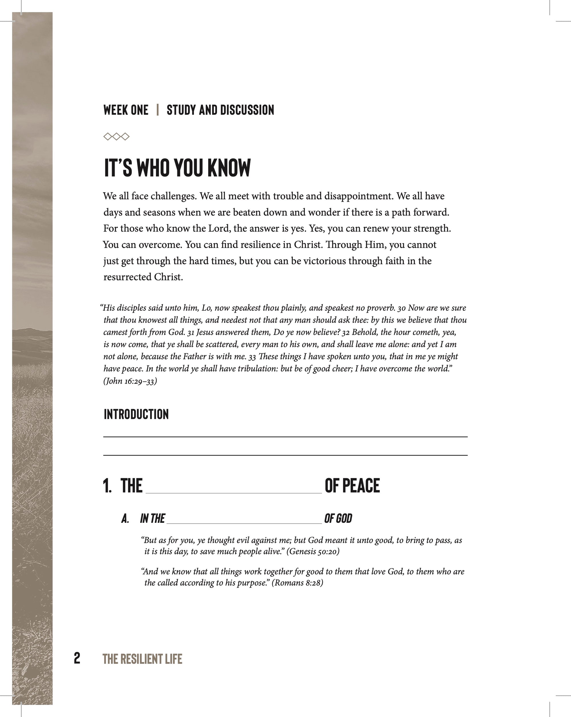The Resilient Life Study Guide