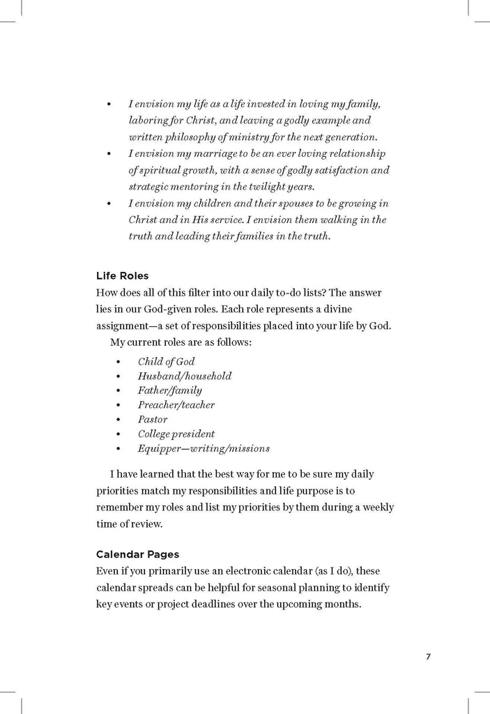 Stewarding Life Planner – Striving Together Publications