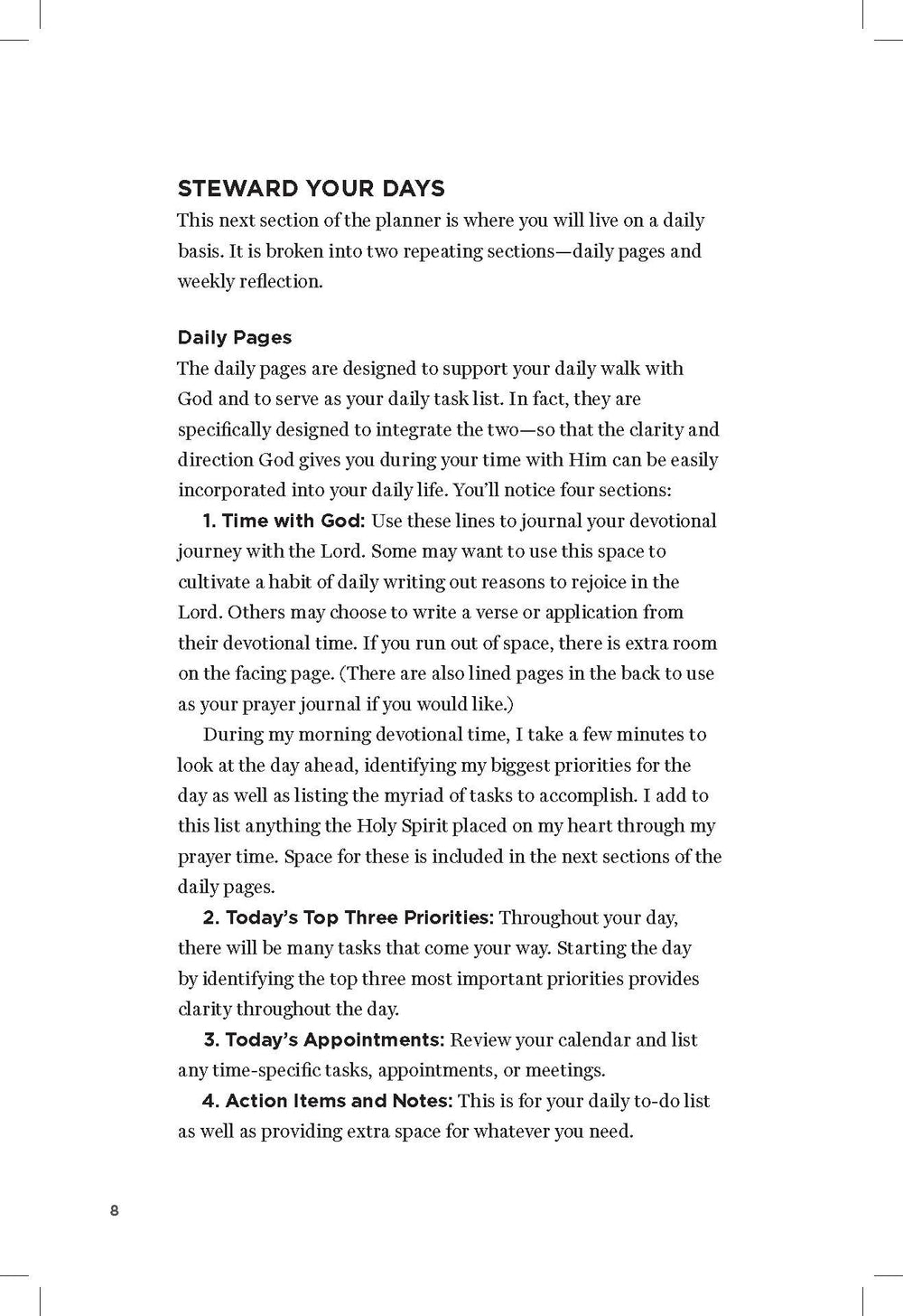 Stewarding Life Planner