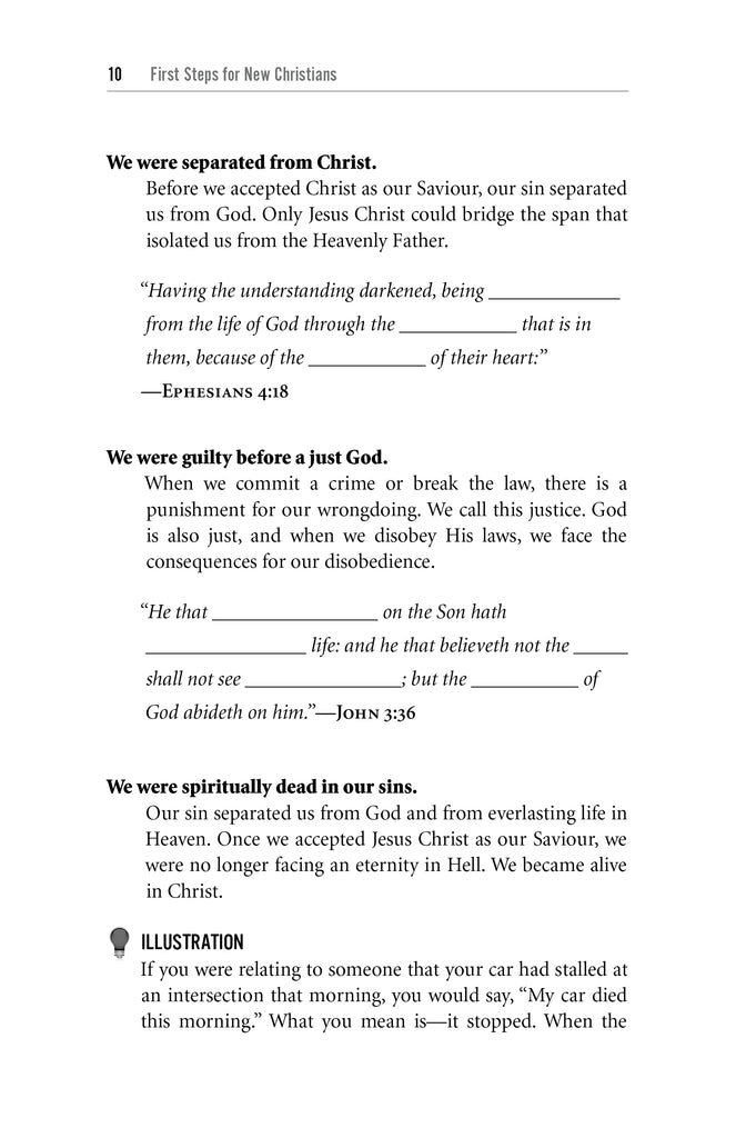 First Steps for New Christians – Striving Together Publications